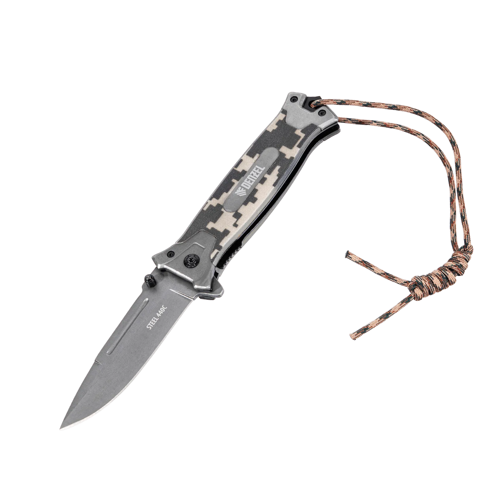 Нож складной DENZEL многоцелевой, системы Liner-Lock, с накладкой G10 ...