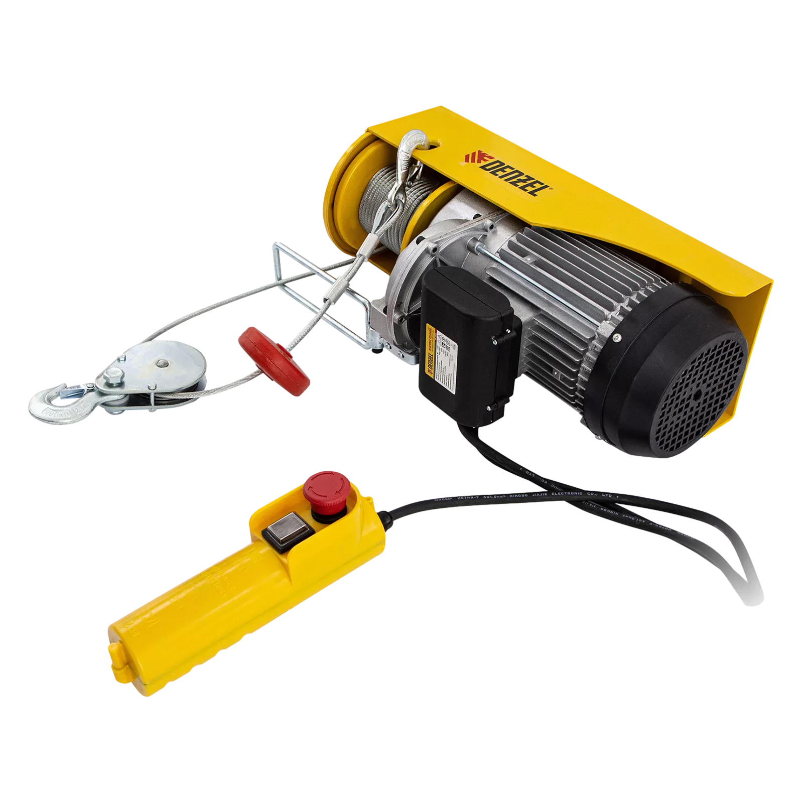 Тельфер электрический DENZEL TF-1000, 1 т, 1600 Вт, высота 12 м, 8 м ...